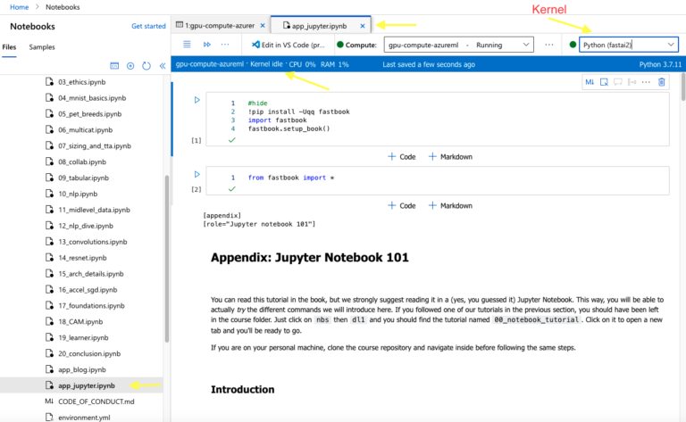 Run Jupyter Notebooks on Azure – Built on Cloud